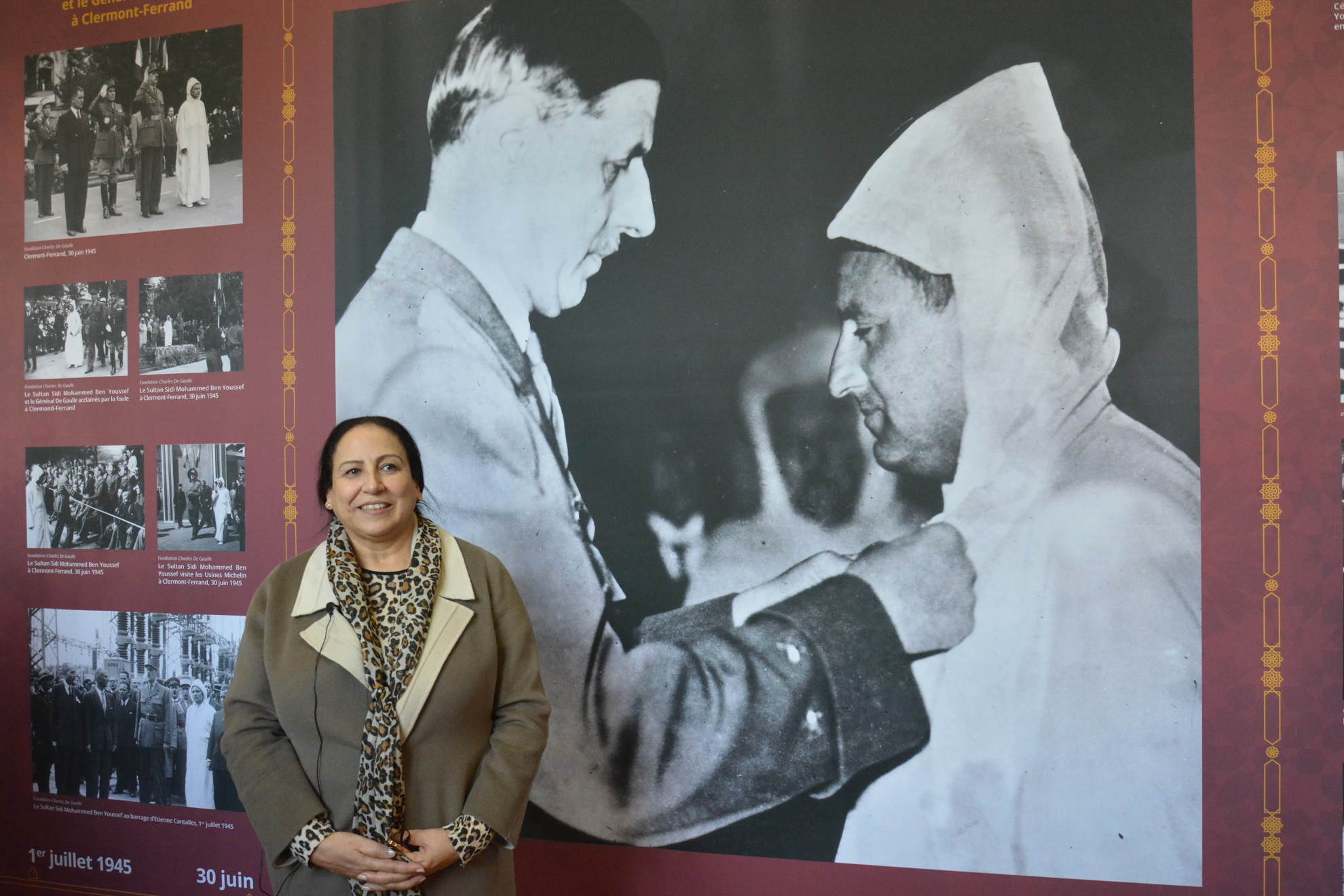 EXCLUSIF : Bahija Simou présente l’exposition « Le Maroc à travers les ...