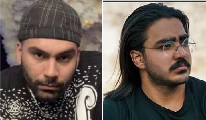 Portraits – hommage des deux Iraniens exécutés depuis la Révolution ...