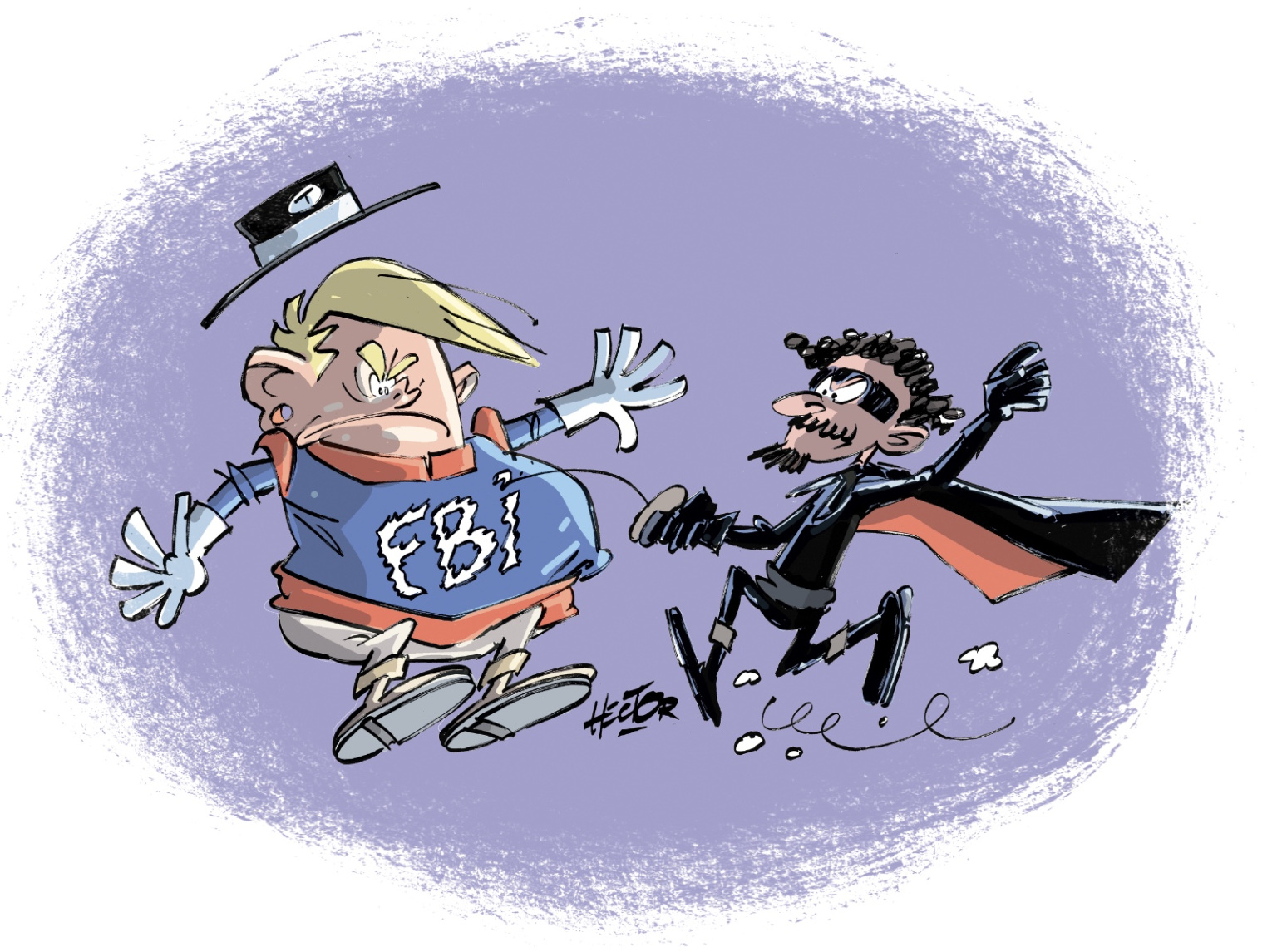 Brian Driscoll, Zorro par Interim du FBI. L'Actu'Folies d'Hector - Opinion Internationale